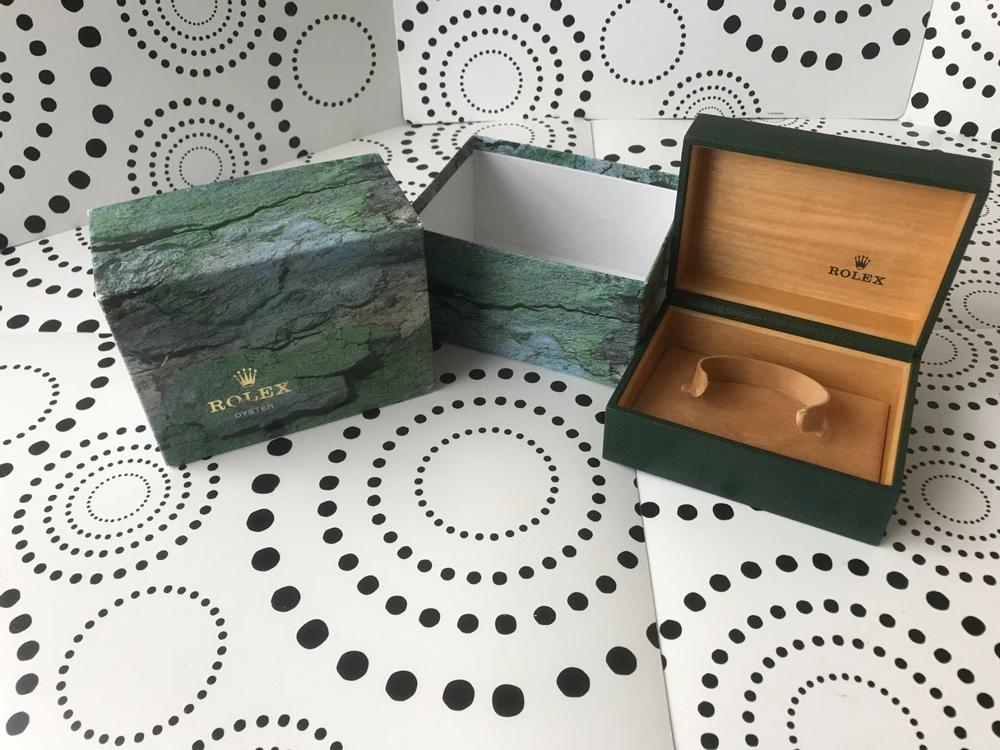 ROLEX ORIGINAL - VINTAGE WATCH CASE BOX ECRIN - RAETE TOP ! | Acheter ...