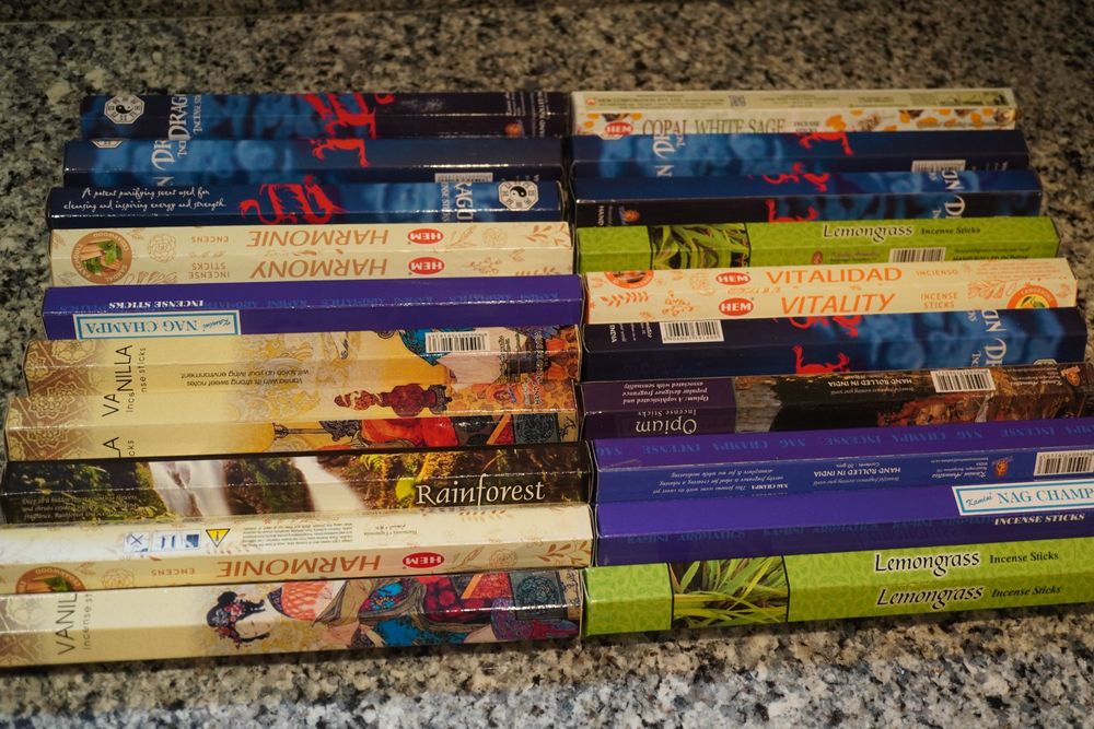 Hem Räucherstäbchen - 20 Packete a 20 stück Orginal paket7 (Neu und ...