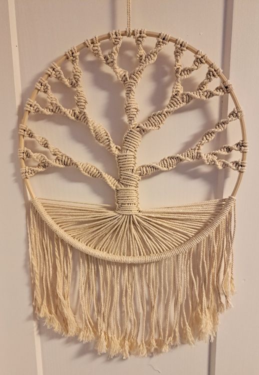 Makramee Wandbehang Lebensbaum Boho Deko (Neu (gemäss Beschreibung)) in Waldenburg für CHF 28 ...