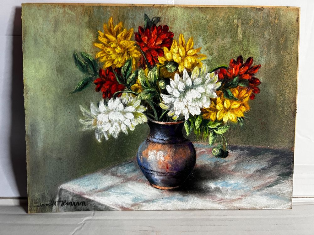 Original Bild, Kreide farbig von Irma Herren Bern 1938 (Gebraucht) in Lupfig für CHF 75 – mit ...