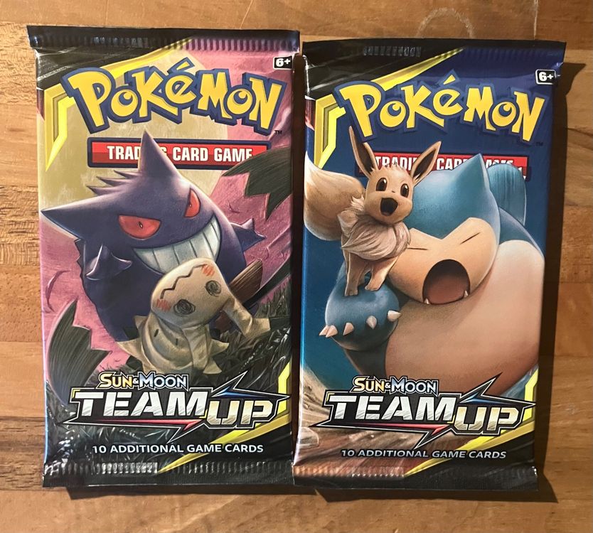 Pokémon Team Up Booster (Gebraucht) in Egerkingen für CHF 330 – mit ...