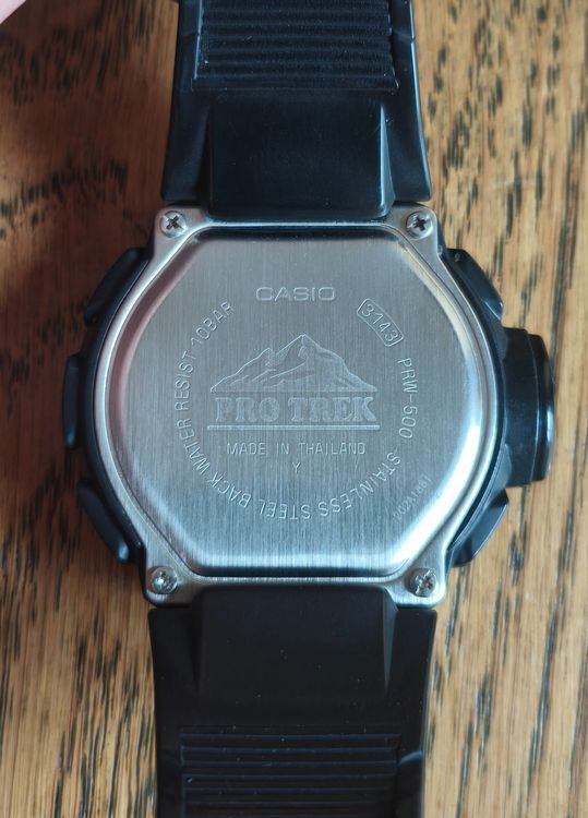 Casio Pro Trek PRW-500 Wave Ceptor Tough Solar Twin Sensor (Gebraucht ...