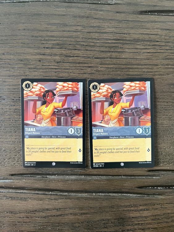 Lorcana Set 2 Cards Tirana 197/204 EN-2 | Kaufen auf Ricardo