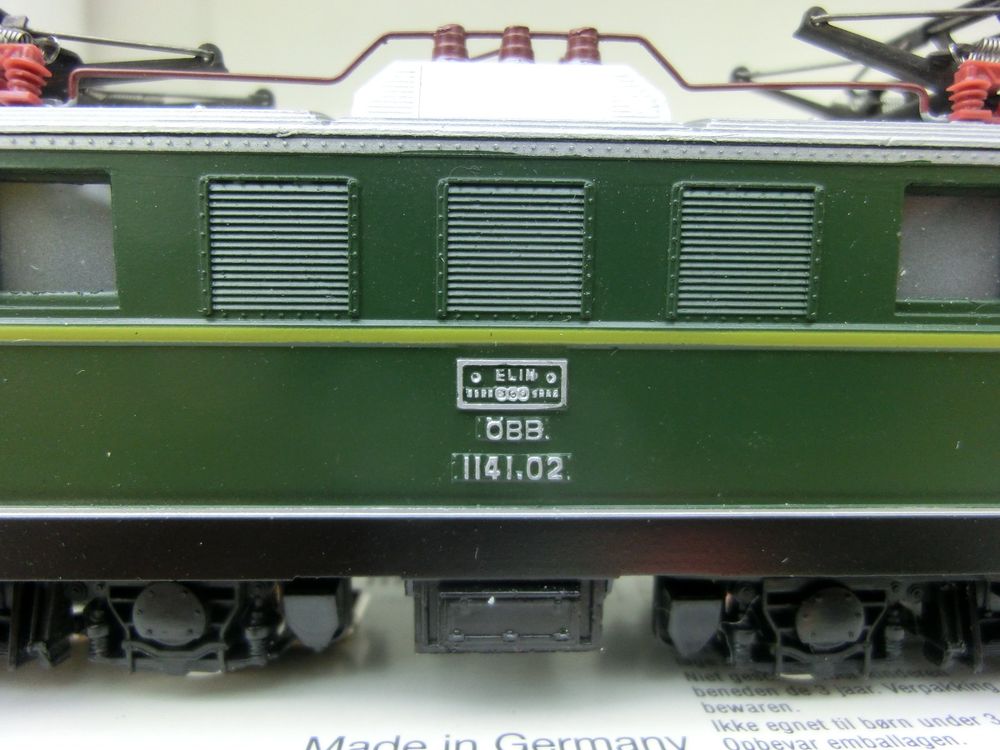 Märklin: 3036, Elektrische Lokomotive 1141 ÖBB, Guss, grün (Gebraucht ...