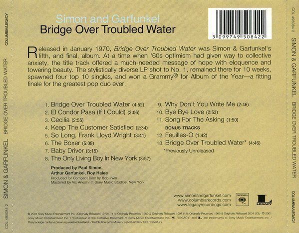 Simon & Garfunkel - Bridge Over Troubled [COLUMBIA Legacy] | Kaufen auf ...