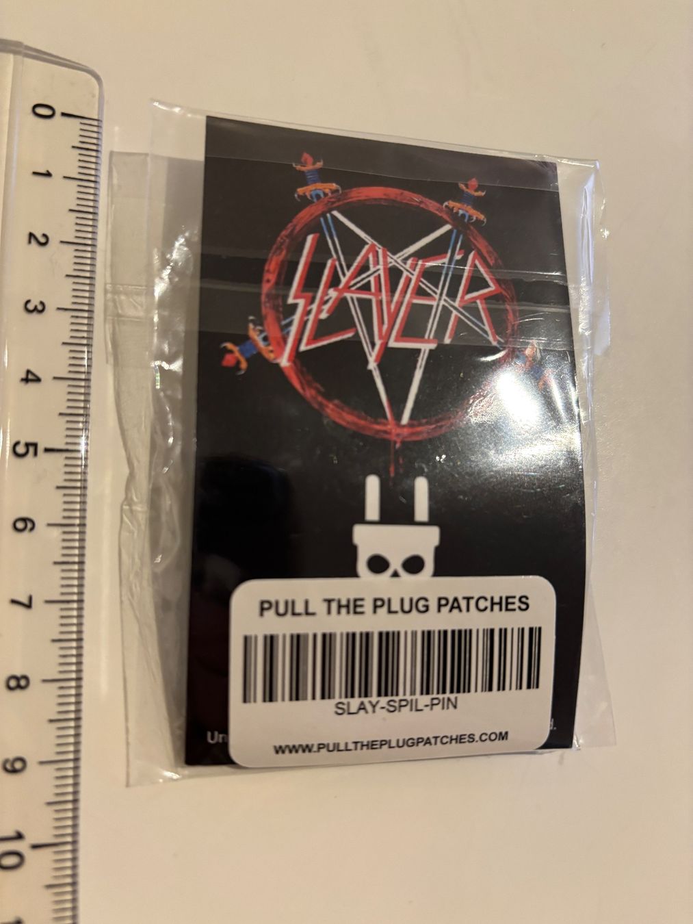 SLAYER Metall Pin Heavy Metal Speed Metal Thrash Metal (Neu (gemäss ...