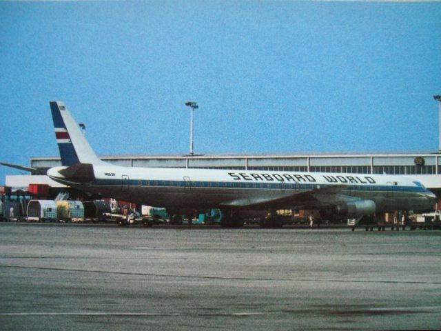 Seaboard World (USA) DC-8-63CF N8639 (Neu und originalverpackt) in Thun ...