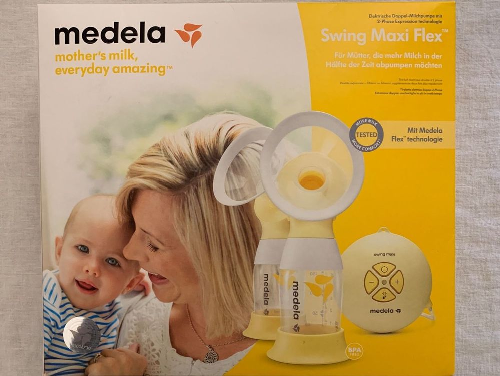 Medela Swing Maxi Flex Elektrische Doppel-Milchpumpe | Kaufen auf Ricardo