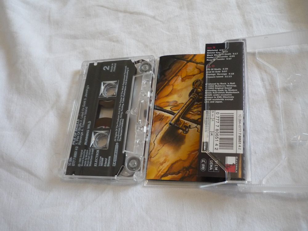 Rare Musikkassette - Running Wild - 70s 80er Rock Metal (Gebraucht) in ...