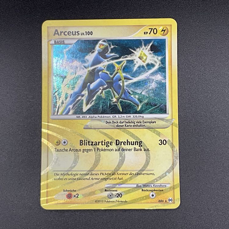 Pokémon Arceus Holo Platin Ab 1 | Kaufen auf Ricardo