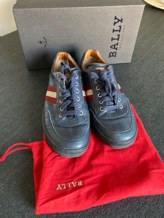 Bally Sneakers Blau Rot Gr 43 | Kaufen auf Ricardo