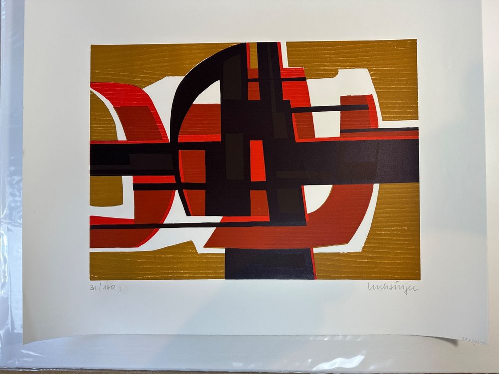 Lithografie Ernst Luchsinger Signiert (Gebraucht) in arlesheim für CHF ...