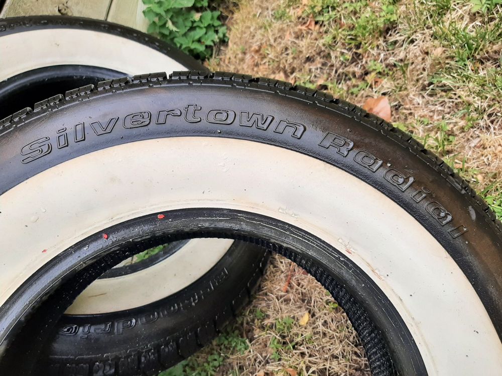 Oldtimer BF Goodrich 6 Stück Silvertown Radial Weisswand 13Z (Gebraucht ...