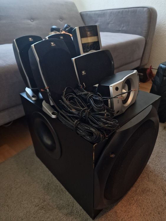 Logitech Z-5500 5.1 DolbyDigital Sound THX Speaker System Co | Kaufen ...