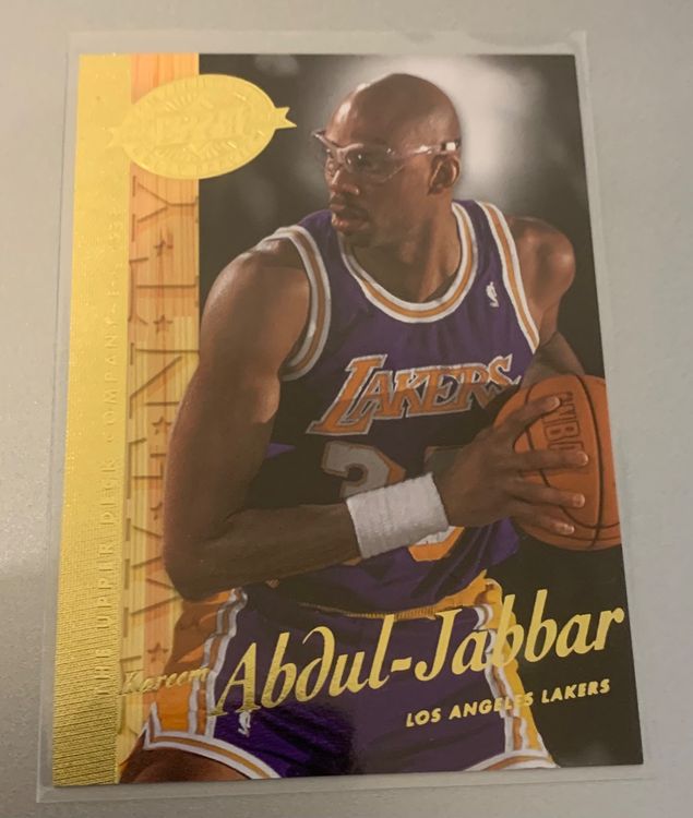 NBA Kareem Abdul Jabbar Upper Deck 20th Anniversary Card (Neu (gemäss ...