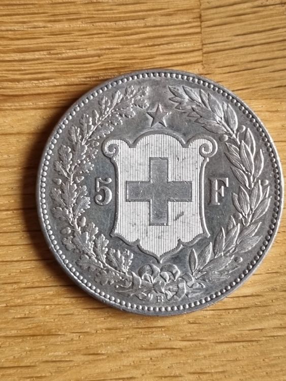 5 Franken 1889 - Frauenkopf Top-Stück - RAR! (Gebraucht) in Mels für CHF 295 – mit Lieferung auf ...