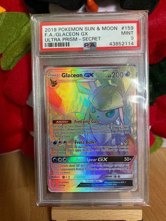 Glaceon GX PSA 9 Hyper Rare | Kaufen auf Ricardo