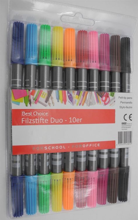 10er Filzstift Duo, Nr. 49b | Kaufen auf Ricardo