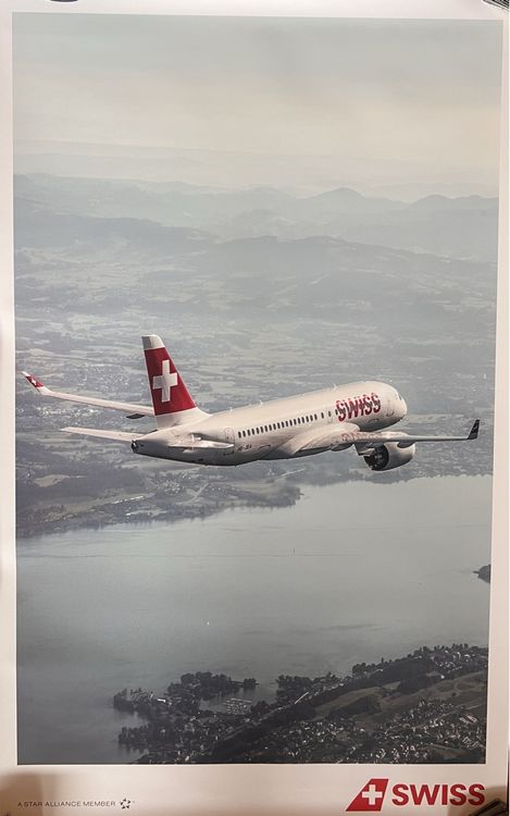 8er Set SWISS Air Lines Poster | Kaufen auf Ricardo