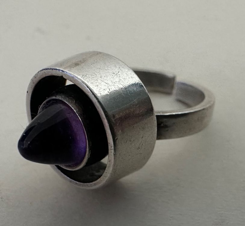 Perli Ring Amethyst (1970) Ring (Gebraucht) in Root für CHF 39 – mit ...