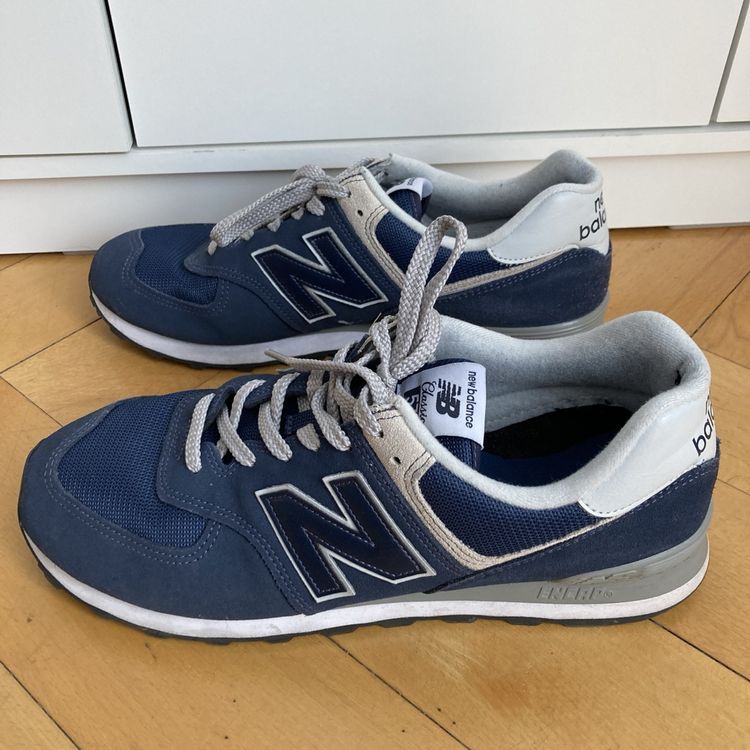 Navy new balance 574 US 13 / EU 47.5 (Gebraucht) in Lausanne für CHF 26 ...