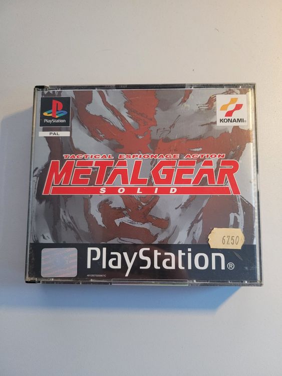 Metal Gear Solid / PS1 / Playstation 1 (PAL) (Gebraucht) in Uezwil für ...