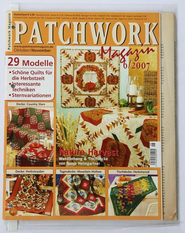 Patchwork Magazin 6/2007 | Kaufen auf Ricardo