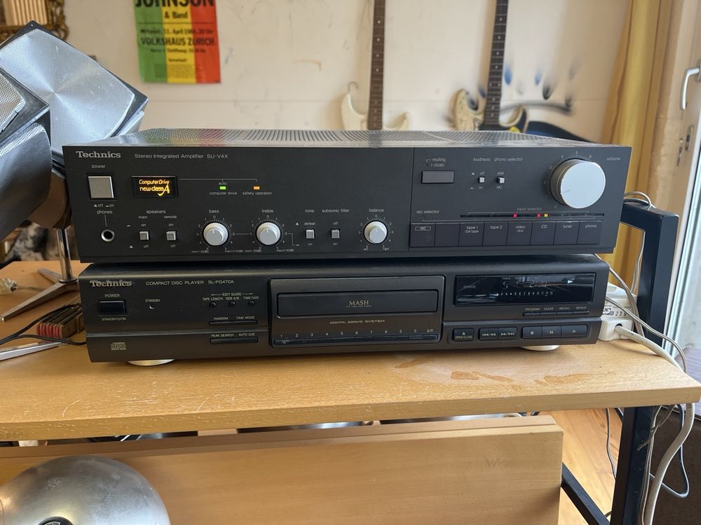 Technics SU-V4X Verstärker & SL-P34 CD-Player (Gebraucht) in Embrach ...