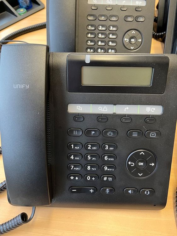UNIFY OpenScape Desk Phone CP200 IP-Telefon VOIP (9 Stk) (Gebraucht) in Schafisheim für CHF 50 ...