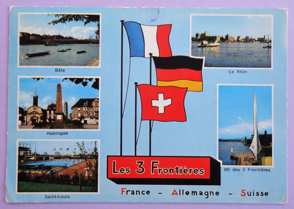 Les 3 Frontières, France - Allemagne - Suisse | Kaufen auf Ricardo