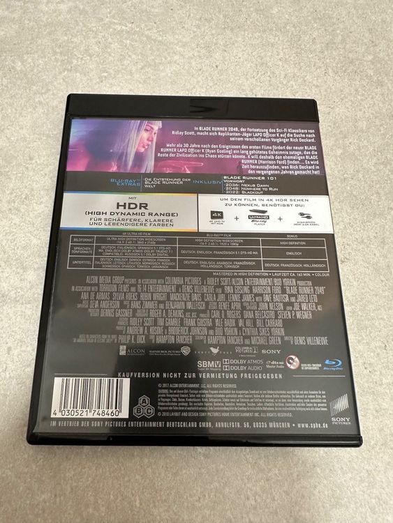 Blade Runner 2048 in 4K UHD (neuwertig) (Gebraucht) in für CHF 12 – mit ...