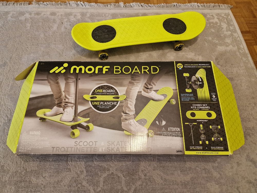 2in1 Morphboard Scooter & Skateboard (Gebraucht) in Rickenbach Sulz für ...