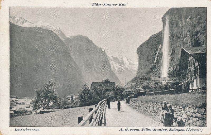 Lauterbrunnen - Plüss-Staufer-Kitt +1908 | Kaufen auf Ricardo