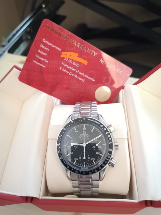 OMEGA Speedmaster 38 mm, Service 2022 (Gebraucht) in Riehen für CHF ...