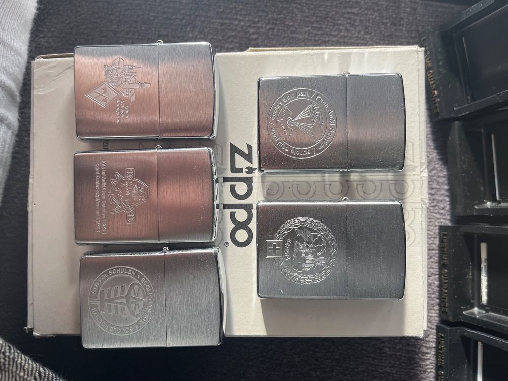 Original Zippos mit Militär/RS Motiv (Gebraucht) in Küsnacht ZH für CHF ...