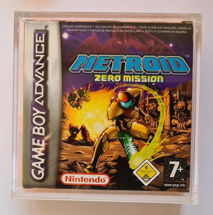 Metroid Zero Mission CIB☠️Nintendo Gameboy Advance GBA EUR (Gebraucht ...