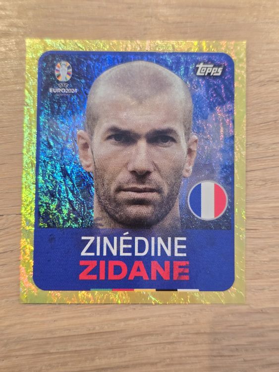 Zinédine Zidane LEG 8 Topps gold | Kaufen auf Ricardo