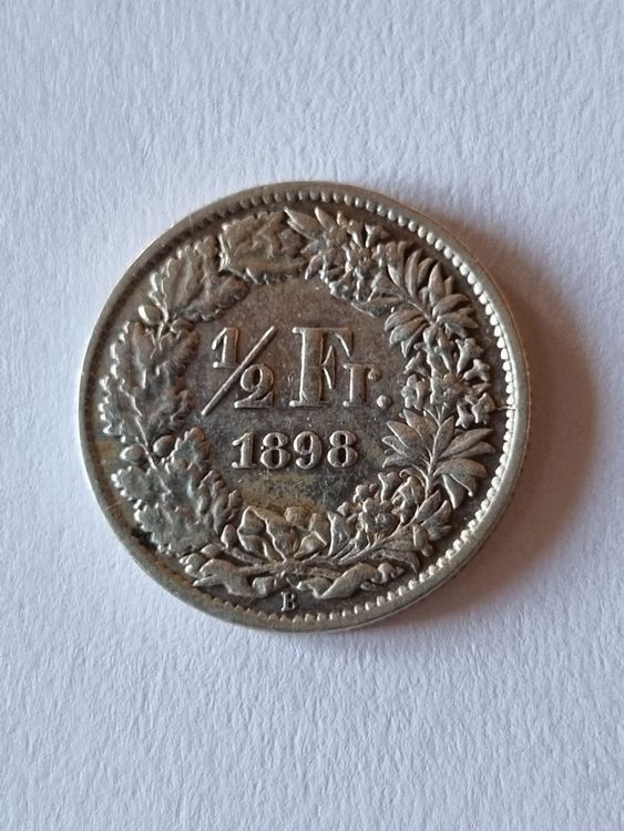 50 Rappen 1898 - RAR - Top-Stück | Kaufen auf Ricardo