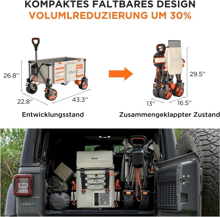 Litheli eWagon W2 Pro Elektro-Wagen (Neu und originalverpackt) in ...