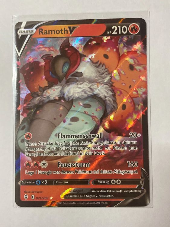 Pokemonkarte Ramoth V ab 1.- Fr. (Neu (gemäss Beschreibung)) in Neuhausen für CHF 1 – mit ...