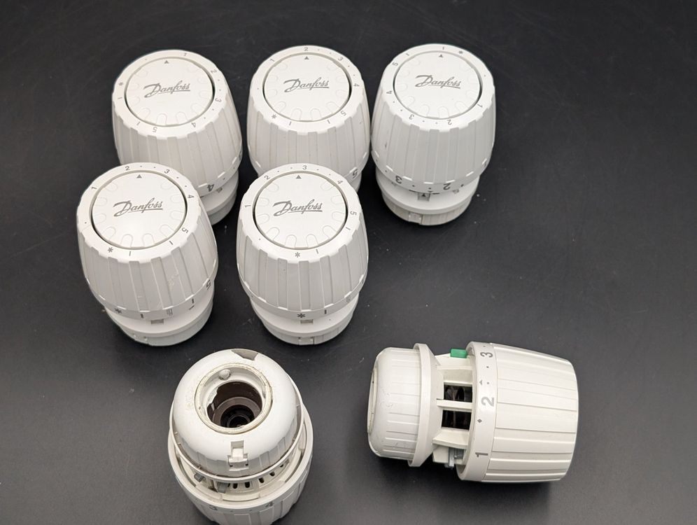 Danfoss Heizkörperthermostat Set 7 Stück (Gebraucht) in Winterthur für ...