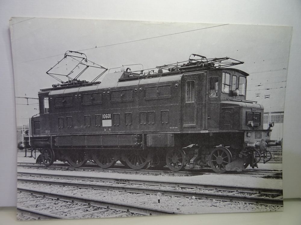 SBB Ae 3/6I 10601 Fotographie Lokomotive Poster A4 Schweiz (Gebraucht ...
