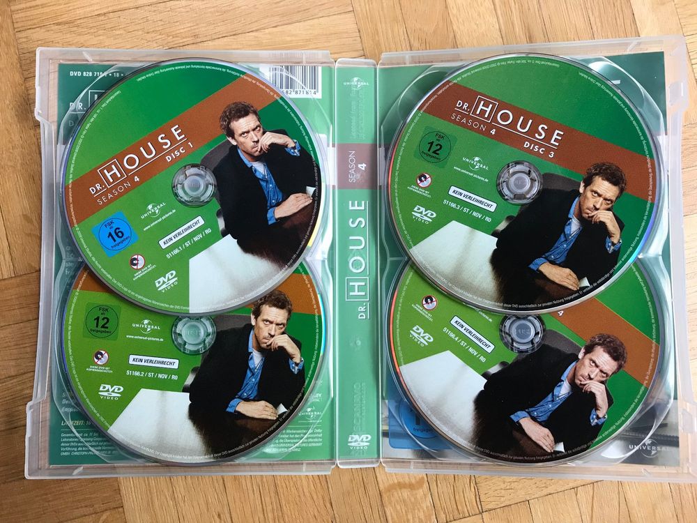 House M.D. - Dr. House - Season 4 - DVD (Gebraucht) in Zürich für CHF 9 ...