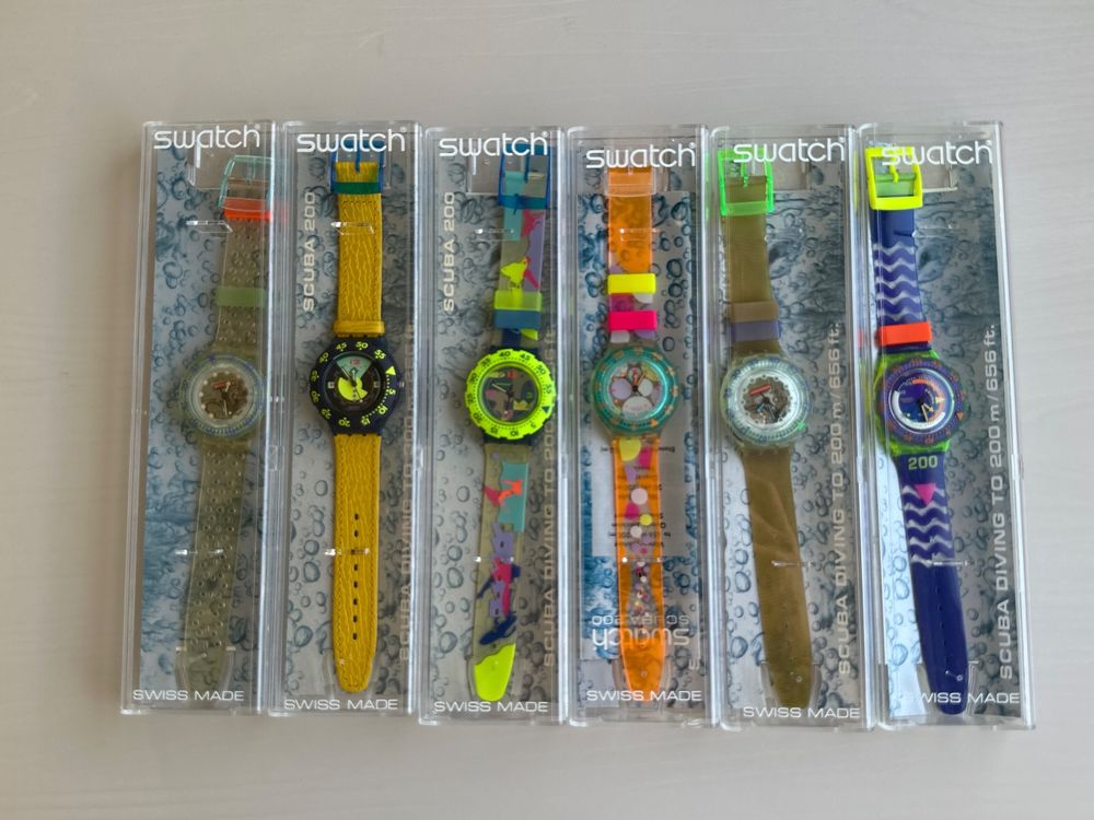 Swatch lot (Gebraucht) in für CHF 43 – mit Lieferung auf Ricardo kaufen
