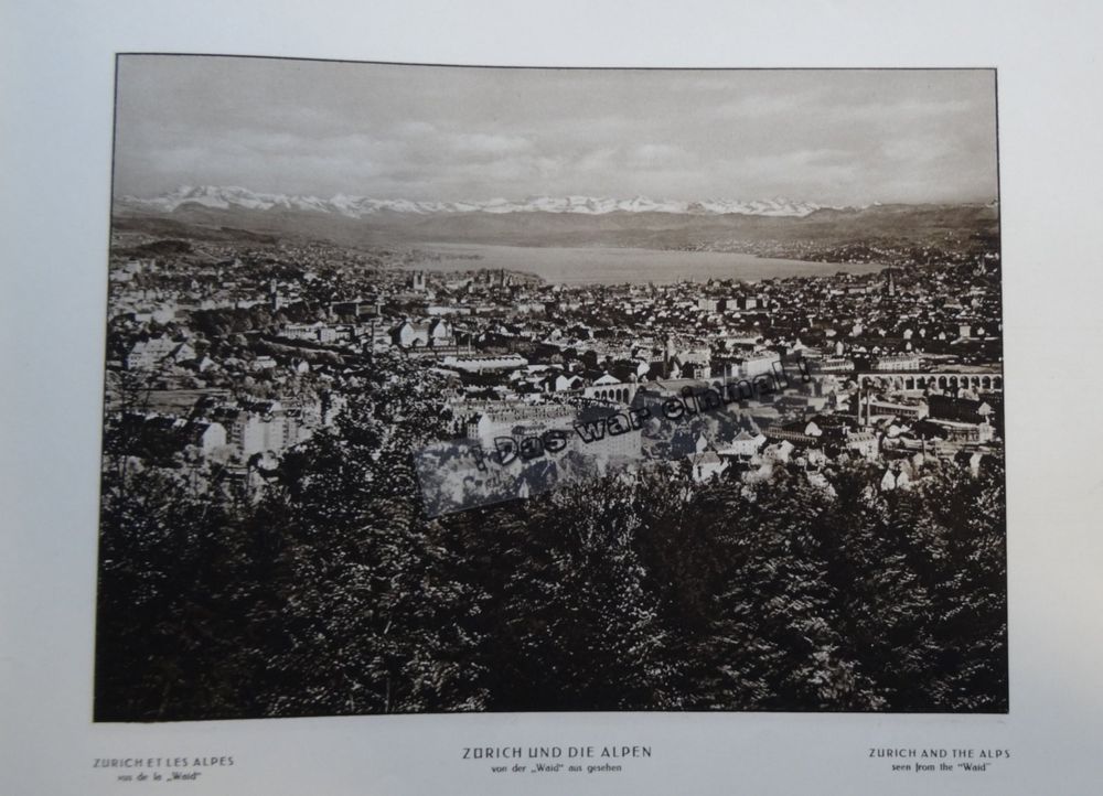 Zürich um1900 (ca. A4-Blatt) (Gebraucht) in Safnern für CHF 7 – mit Lieferung auf Ricardo kaufen