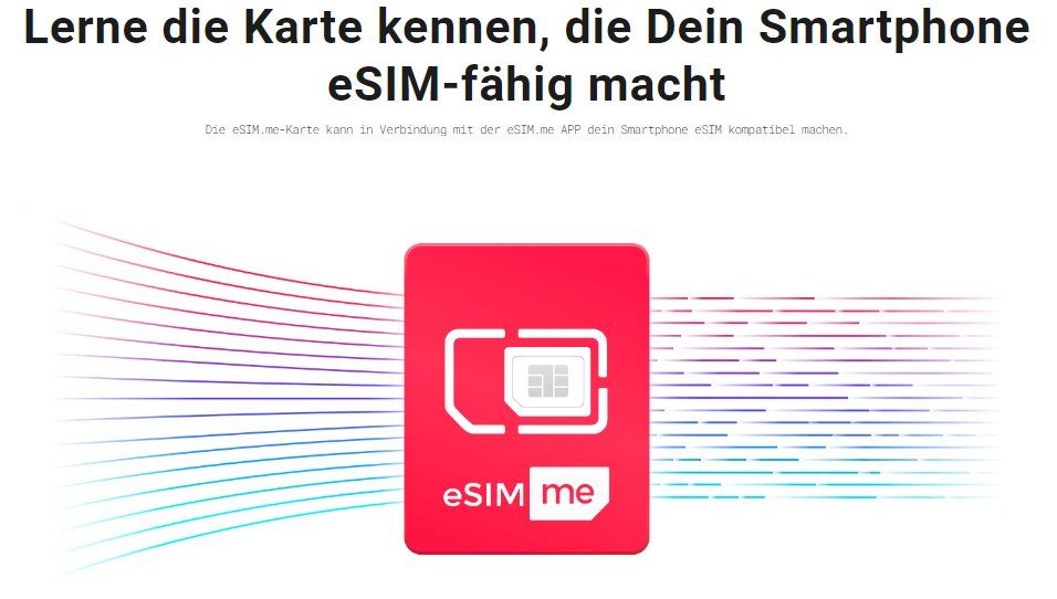 eSIM MULTI Karte fürs Handy NEU & Originalverpackt (Neu und ...