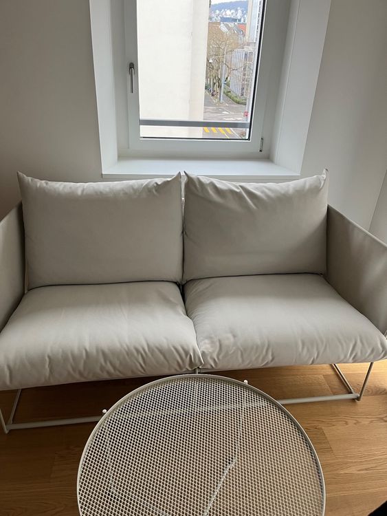 Gartensofa Ikea Havsten + Tisch + Gartenmöbel-Abdeckung (Gebraucht) in ...