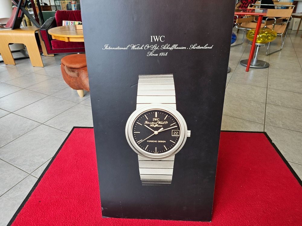 IWC International Watch Schaffhausen, Porsche Shop-Plakat | Kaufen auf ...