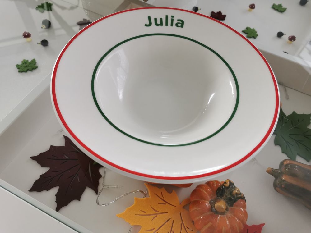 Miracoli Spaghetti Teller mit Julia als Name Geschenk TOP | Kaufen auf ...