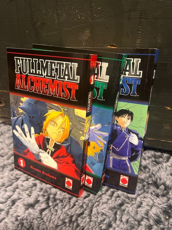 Manga Fullmetal Alchemist Band 1-3 (Gebraucht) in Steg im Tösstal für ...